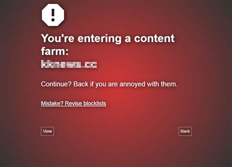 Content Farm Terminator