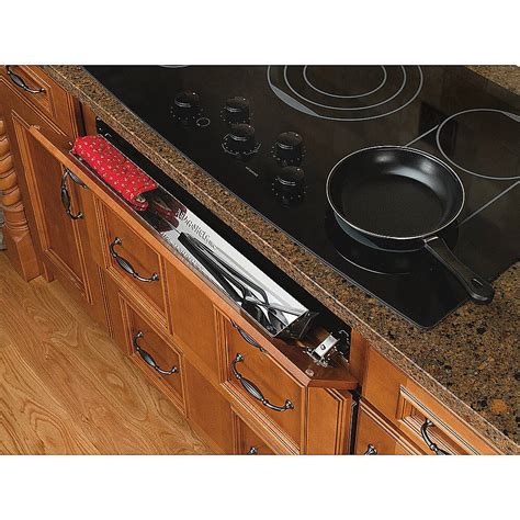 Best Buy Rev A Shelf Stainless Steel Tip Out Accessory Tray Organizer 6541 28 52