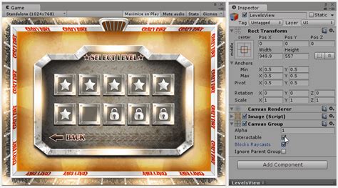 Examples Of Canvasgroup Application In Unity Nubick