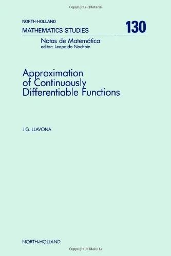 خرید کتاب approximation of continuously differentiable functions