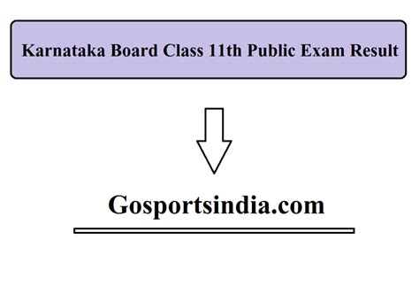 Karnataka Board Class 11th Public Exam Result 2024 Link Check Kseeb