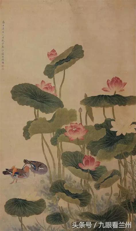 一組工筆鴛鴦作品欣賞祝大家相親相愛白頭偕老 每日頭條