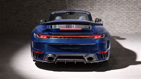 Topcar Porsche 911 Turbo S Stinger Gtr Cabriolet Carbon Edition 2022 4k