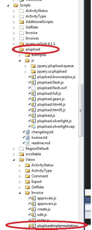 Mvc Plupload Error With Specifying Directory Stack Overflow