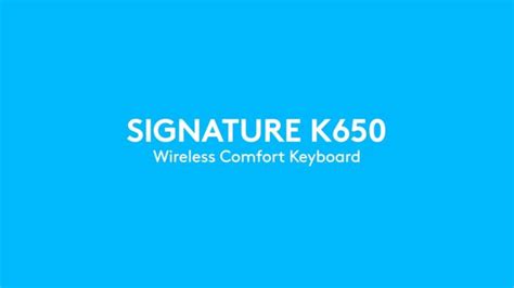 Logitech Signature K Wireless Keyboard With Wrist Rest Full Size Ble Bluetooth Or Logi Bolt