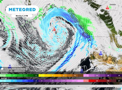 United States Forecast This Week Heavy Rain And Snow In The West