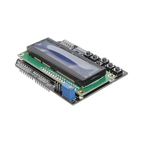 16x2 1602 Lcd Keypad Shield Blue Backlight For Arduino Cretechs®