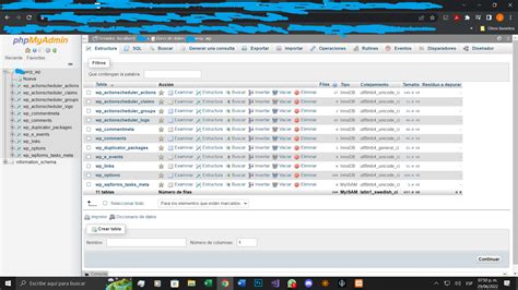 Wordpress Database Tables Missing After Exportingimporting Them On