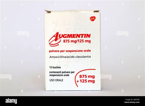 Augmentin Medicine With Amoxicillin And Clavulanic Acid Medication
