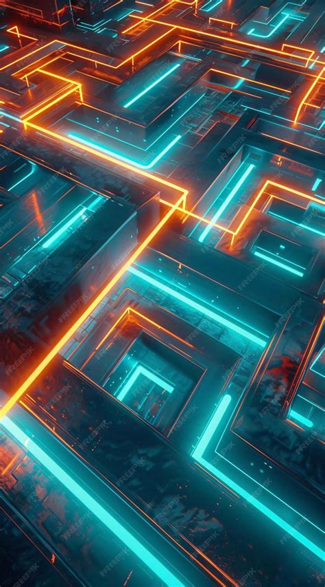 Premium Photo Technology Network Abstract Background Masterpiece Illustration