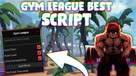 New Gym League Script Pastebin 2024 Autofarm Gymstore Set Stamina Stop Youtube