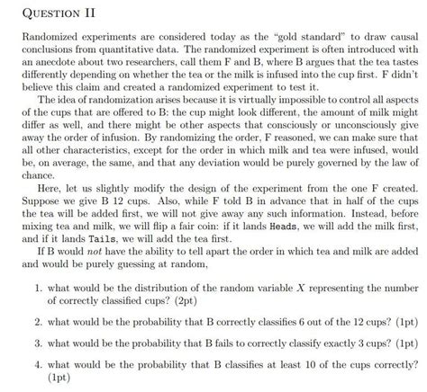 randomized experiments are considered today as the