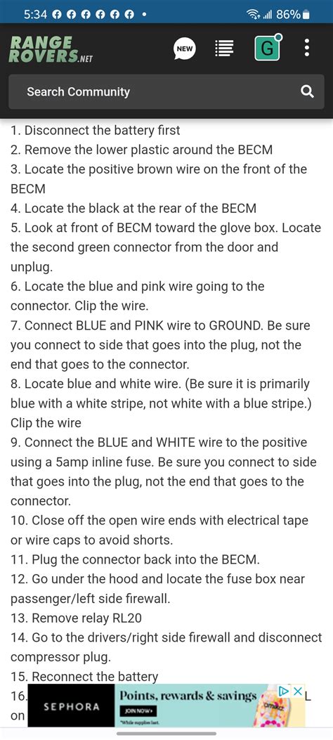 Question About Eas Override Modules Range Rovers Forum