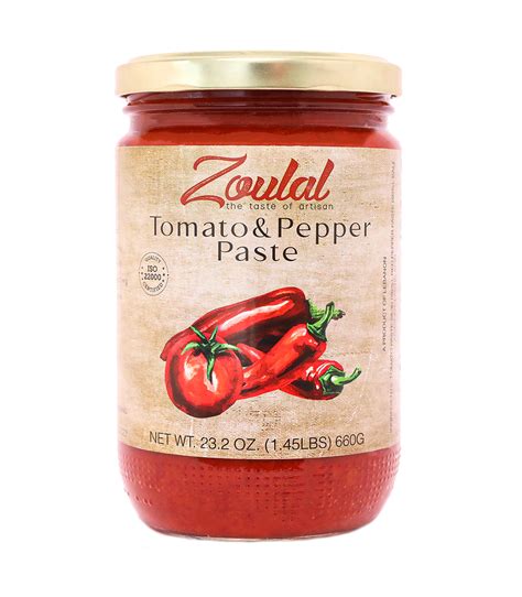 Tomato And Pepper Paste Zoulal