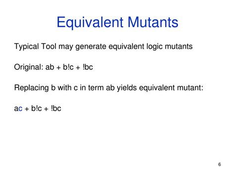 Ppt Using A Fault Hierarchy To Improve The Efficiency Of Dnf Logic Mutation Testing Powerpoint