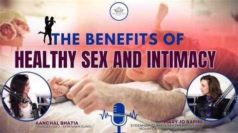 8 The Benefits Of Healthy Sex And Intimacy Sydenham Clinic