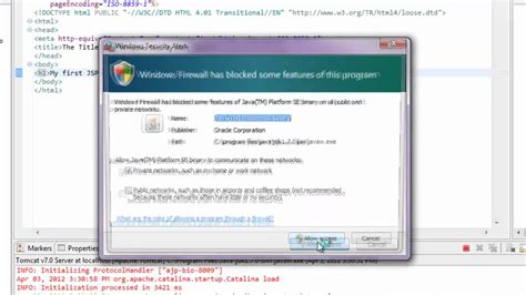 My First Web Application In Java Server Pages Jsp Youtube