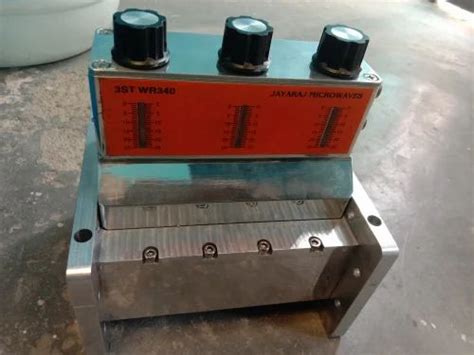 Waveguide Three Stub Tunner Wr340 At ₹ 44500 Piece वेवगाइड कॉम्पोनेन्ट In Faridabad Id