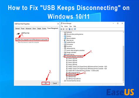 How To Fix USB Keeps Disconnecting On Windows EaseUS