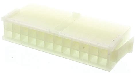 Molex Mini Fit Jr Male Connector Housing 4 2mm Pitch 24 Way 2 Row Rs Components Indonesia