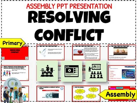 Resolving Conflict Assembly Teaching Resources