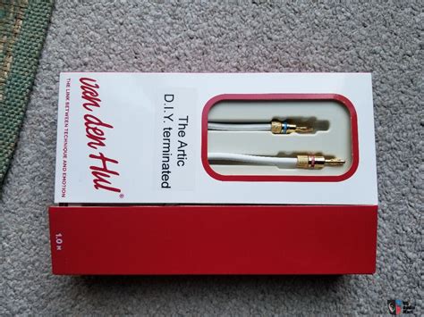 Van Den Hul Arctic Halogen Free Speaker Cables Diy Termination 1 Meter For Sale Us Audio Mart