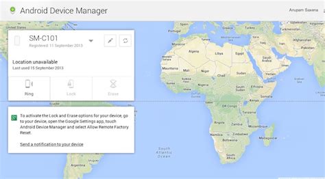 android device manager now allows you to remotely lock your lost device