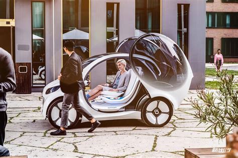 出行图赏 Smart Vision EQ ForTwo 概念车 来自未来的共享汽车 新出行