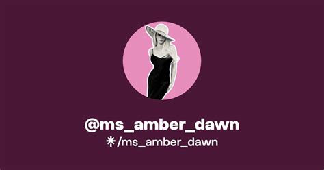 Ms Amber Dawn Linktree