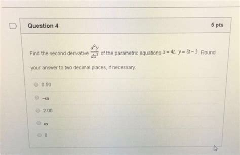 Second Derivative Parametric Calculator Calculator Vcd