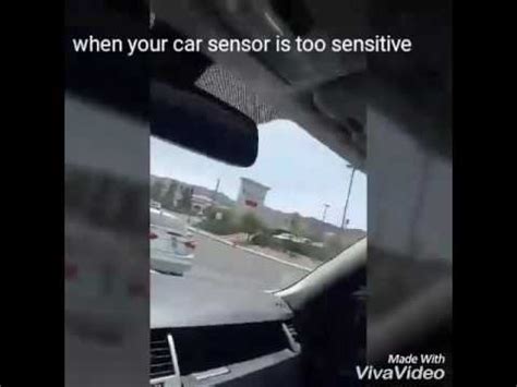 When Your Car Sensor Is Too Sensitive YouTube