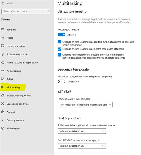 Multitasking Con Windows 10 • Kreatore It