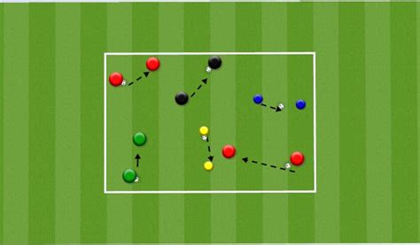 Football Soccer U8 U13 Passing Exercises Technical Passing And Receiving Beginner