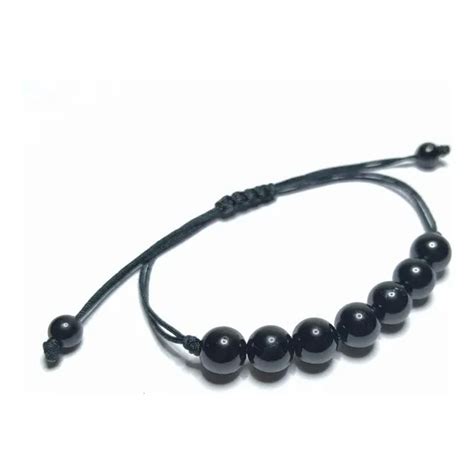 Pulsera De Turmalina Negra Natural Mercadolibre 📦