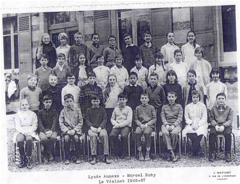 Photo De Classe 5ième De 1966 Lycée Marcel Roby Copains Davant