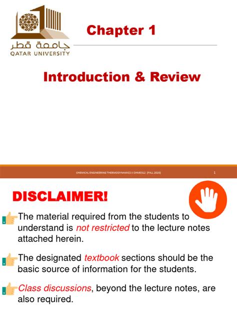 Lecture 1introduction Revision 18 8 2020 Pdf Thermodynamics
