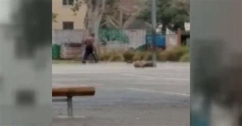 Video Shows Teacher Strip Naked Chase Students At California