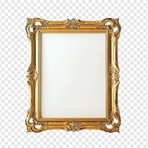 Elegant Cadre Doré Un Cadre Classique Pour Lart Et Les Souvenirs Psd