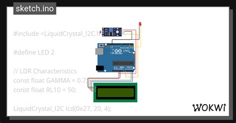 Ldr Wokwi Esp32 Stm32 Arduino Simulator