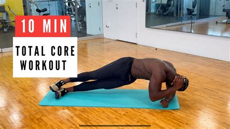 10 Min Total Core Workout No Equipment Youtube