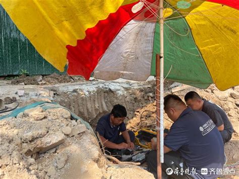 道路施工导致光缆受损，聊城移动紧急抢修恢复阳谷县保障故障