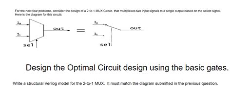Solved For The Next Four Problems Consider The Design Of A