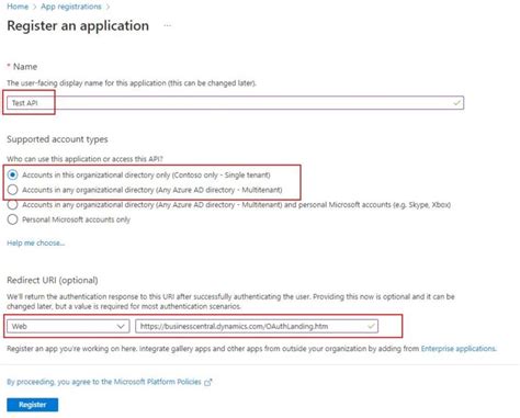 D365 Business Central Setup Oauth2 Authentication That Nav Guy