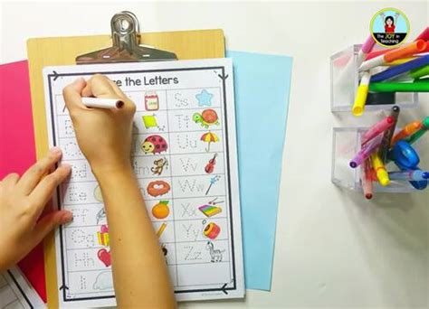 lowercase and uppercase activity by the joy in teaching tpt