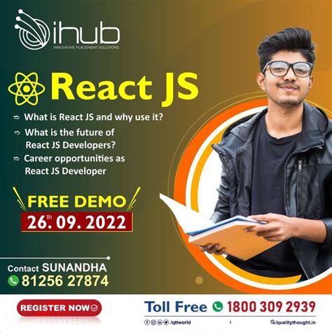 React Js Training In Hyderabad Ihub Talent