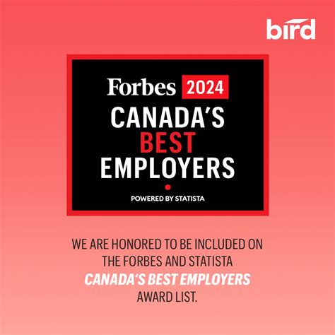 Bird Construction On Linkedin Proud And Honored To Be Recognized By Forbes As One Of Canadas