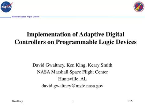 Ppt Implementation Of Adaptive Digital Controllers On Programmable Logic Devices Powerpoint
