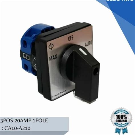 Jual Selector Switch Krausandnaimer Type Ca10 A210 Man Off Auto