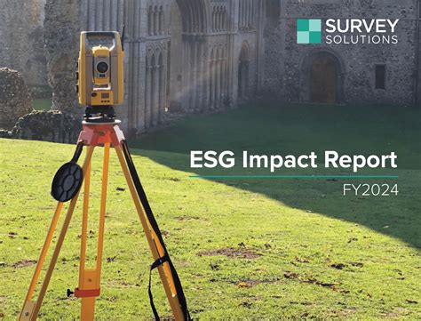 Survey Solutions Inaugural Esg Impact Report Survey Solutions