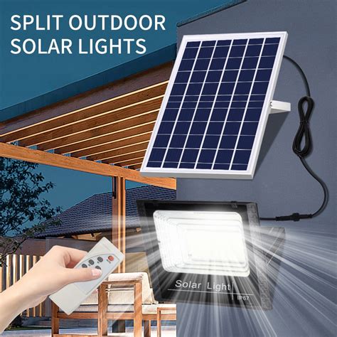 Jual Pc W New Lampu Sorot Solar Cell Led Tenaga Surya Lampu Tenaga Matahari Lampu Sorot W